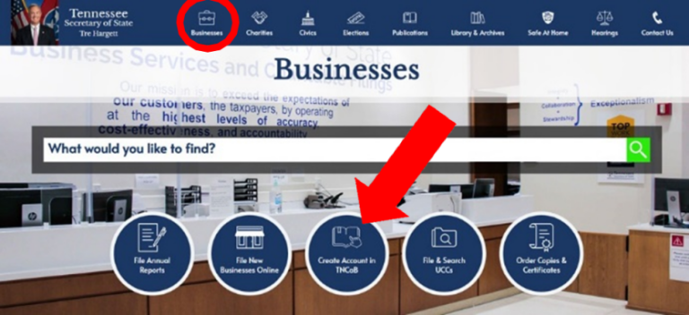 Tennessee Secretary of State Launches New Filing System – Tennessee ...