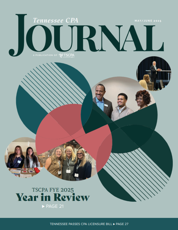 Tennessee CPA Journal – Tennessee Society of CPAs